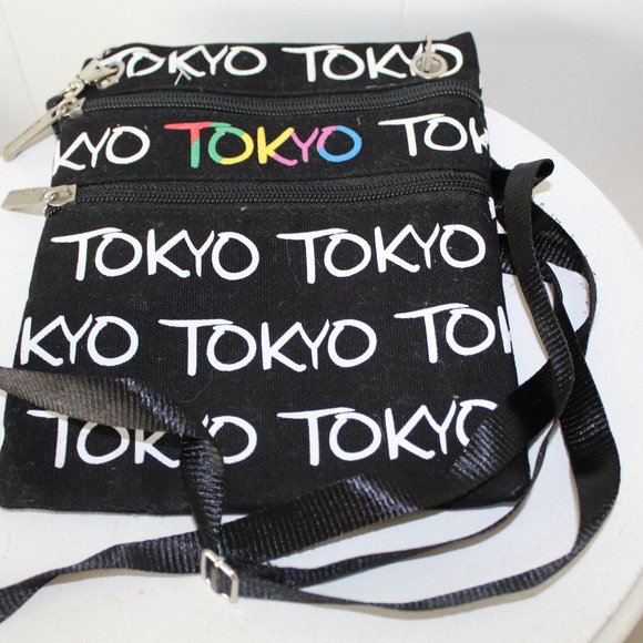 Robin Ruth | Bags | Robin Ruth Tokyo Black White Rainbow Crossbody ...